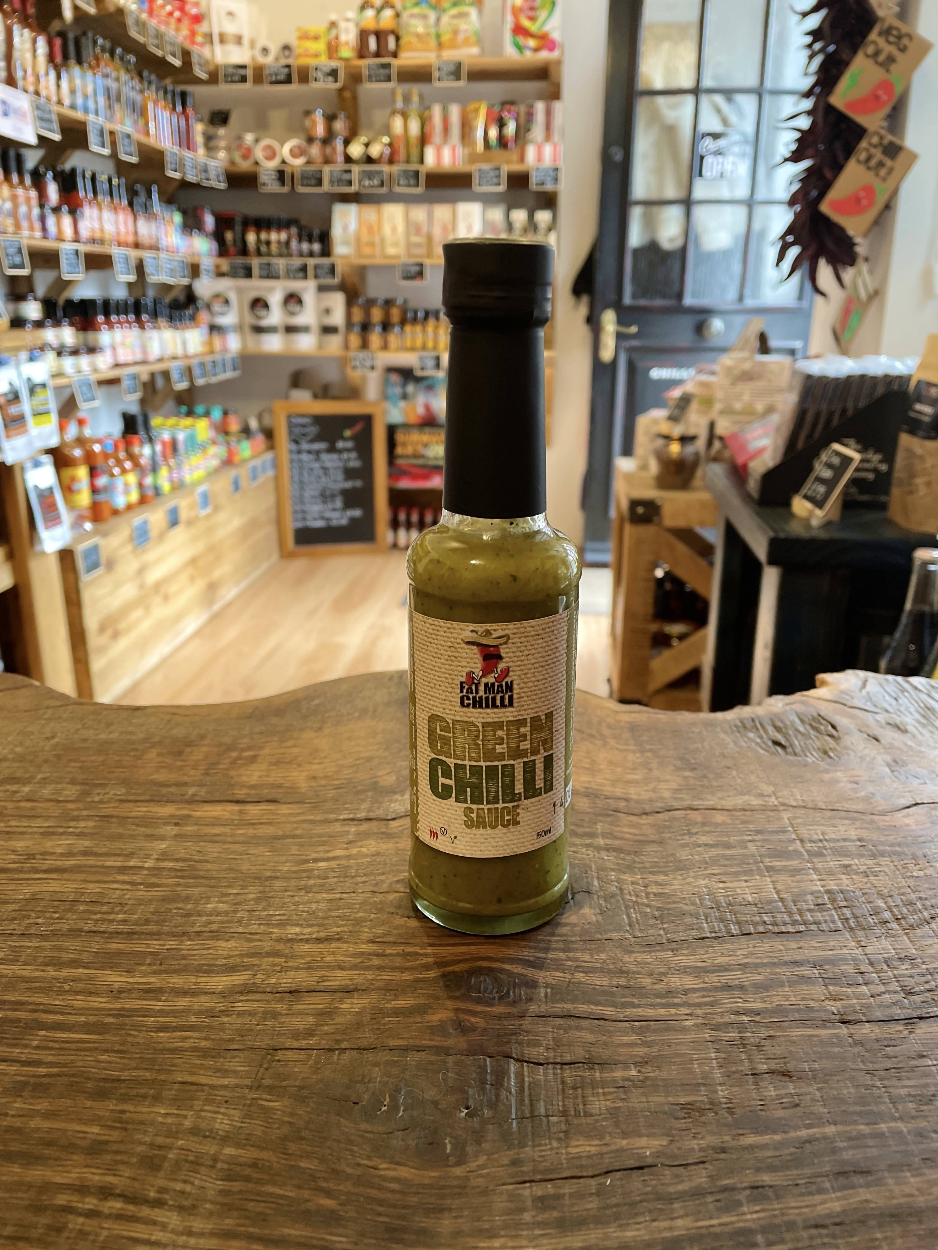 Fat Man Chilli Green Chilli Sauce – Leighton Buzzard High Street